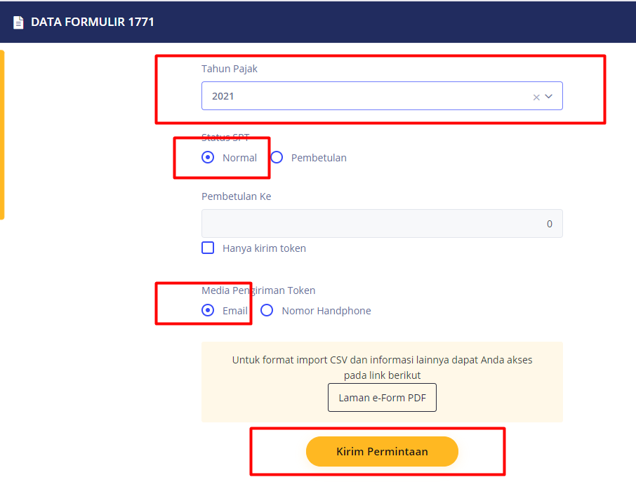 Tutorial Lapor SPT Tahunan Badan Online 2021 EFORM PDF - Tips Pajak